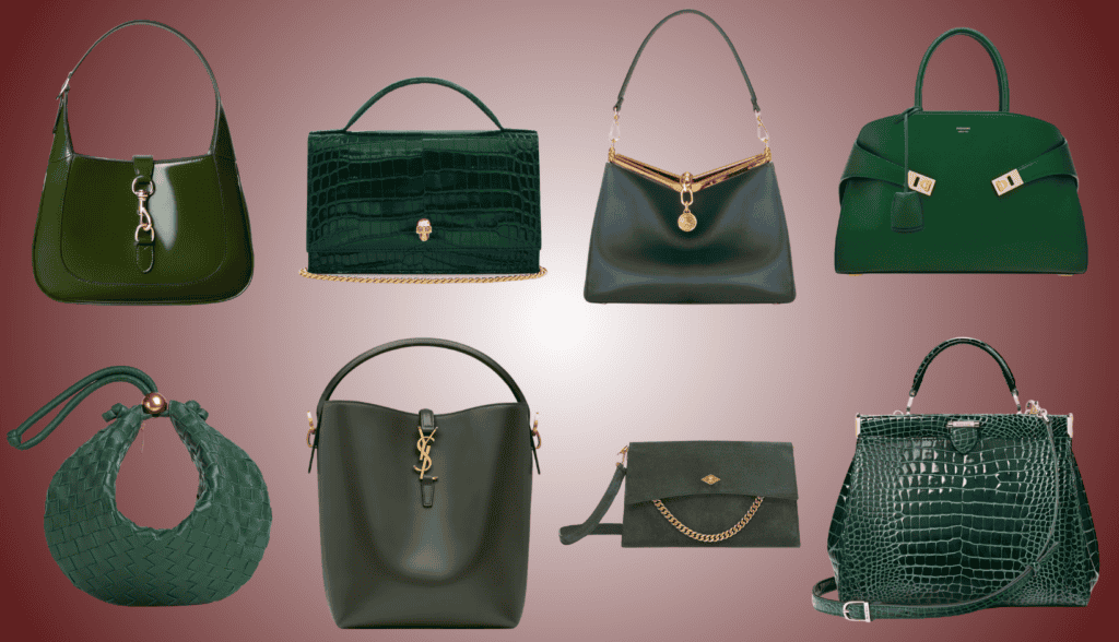 Dark Green Handbags Over $1,000 - Style Encyclopedia