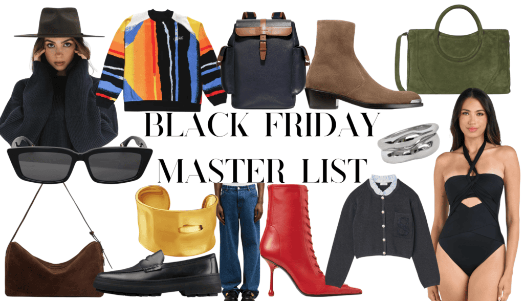 Black Friday 2024 Fashion Sales Master List - Style Encyclopedia